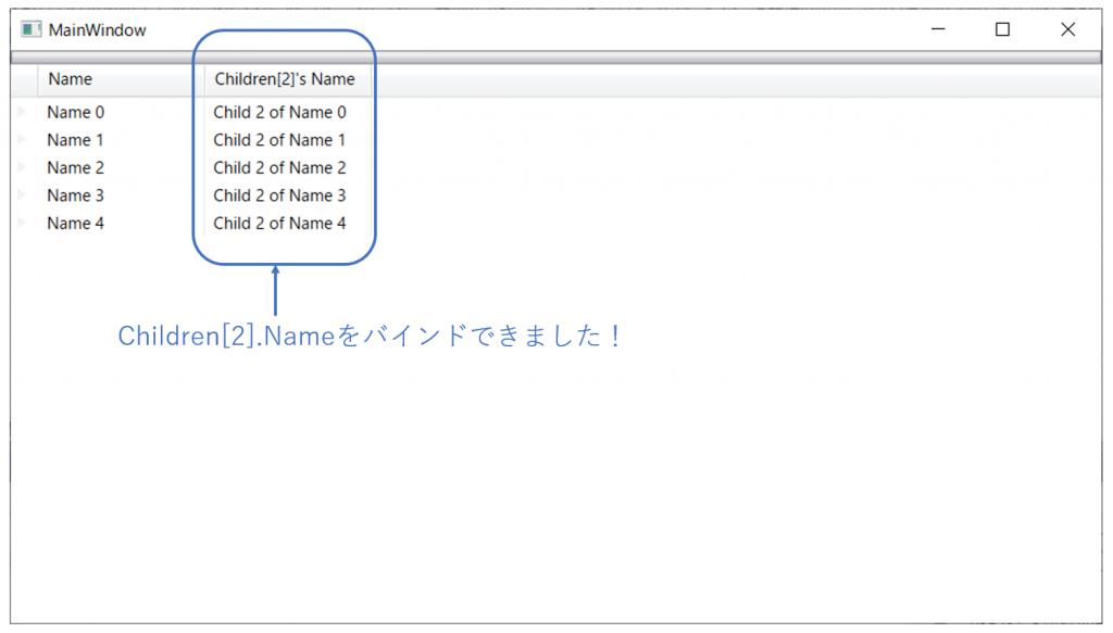 Xamdatagrid フィールドにコレクションの N 番目の値をバインドする方法 Infragistics ナレッジ ベース