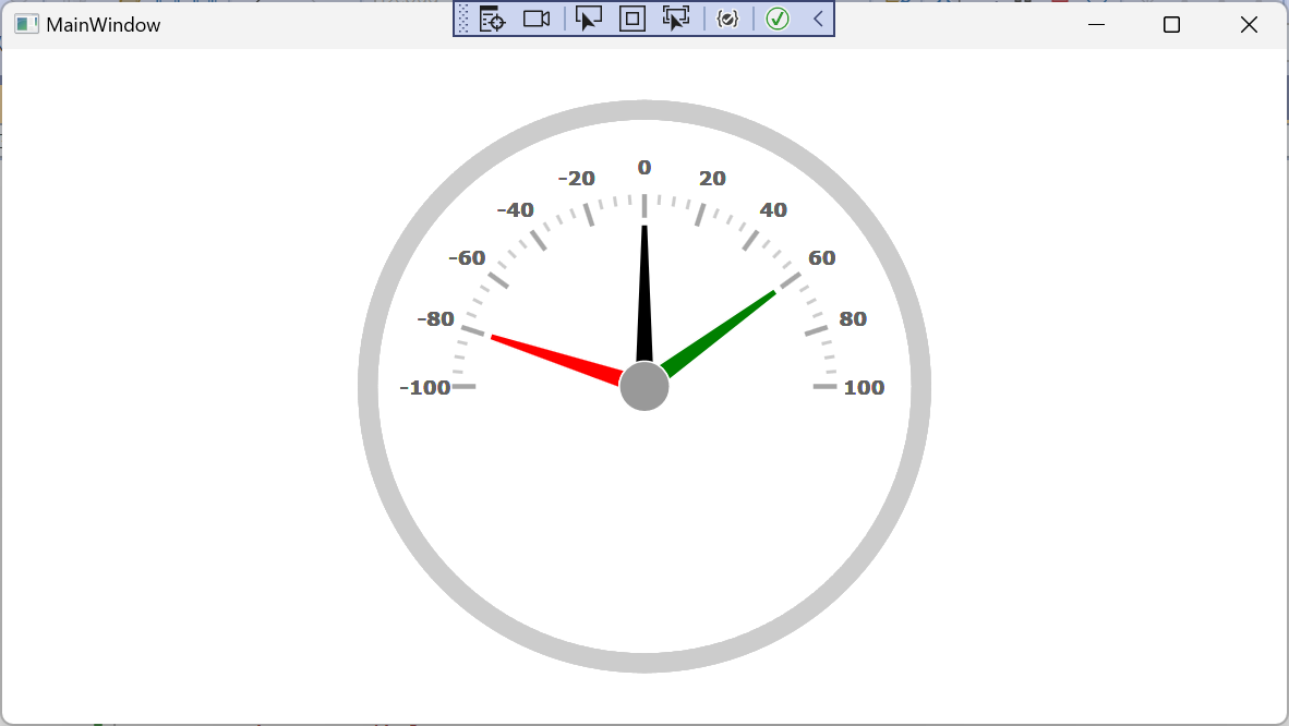 XamRadialGaugeに複数の針を表示させる – INFRAGISTICS ナレッジ ベース