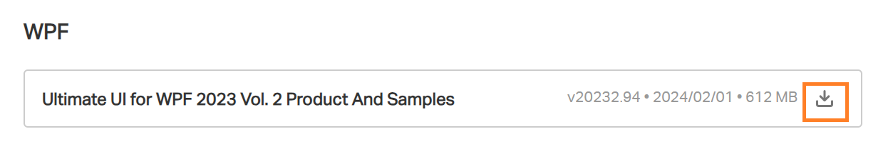 [WPF, Windows フォーム] v23.2 からPlatform Installer が廃止され、個別インストーラーのみの提供となりました – INFRAGISTICS ナレッジ ベース